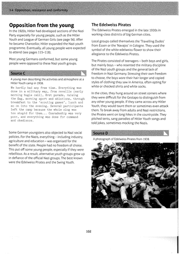 Nazi Youth Opposition | Teaching Resources