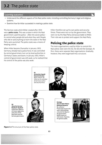 Nazi Police State | Teaching Resources