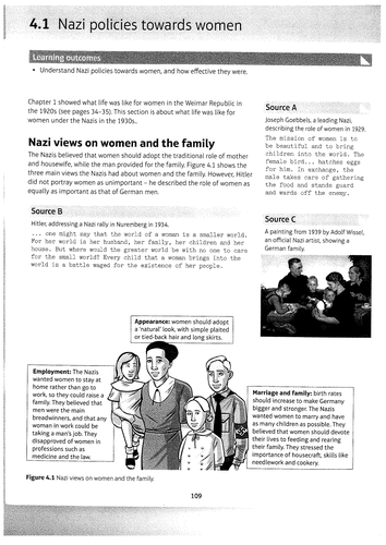 Nazi Women Policies | Teaching Resources