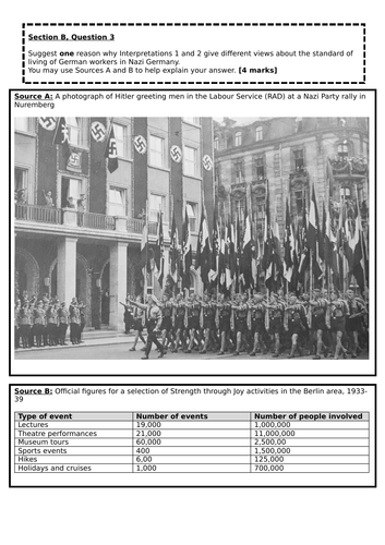 Nazi living standards | Teaching Resources