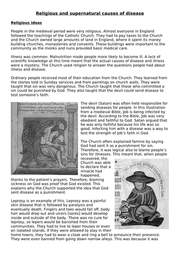 Medicine in medieval England | Teaching Resources