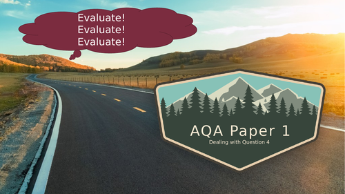 English Language Paper 1 Aqa Q4 Teaching Resources