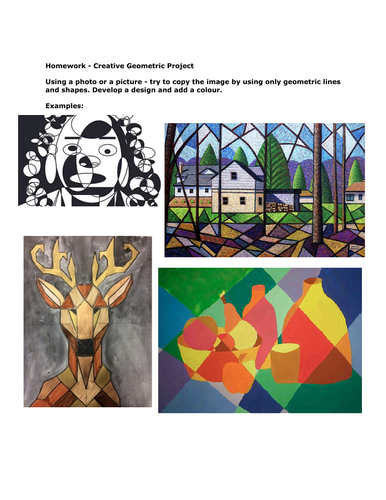 Shapes in Art (KS3) | Teaching Resources
