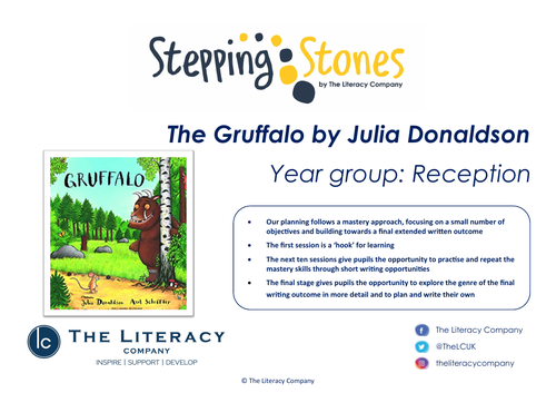 Reception: The Gruffalo by Julia Donaldson - Medium term English plan ...