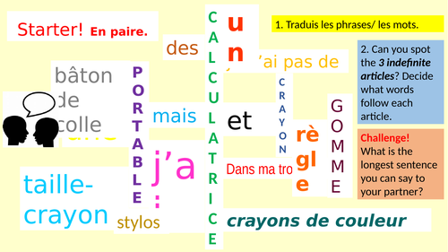 French primary lessons (Y5/Y6). 15 lessons, including SoW | Teaching Resources