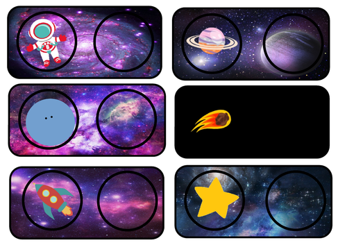 Space theme initial sounds activity | Teaching Resources