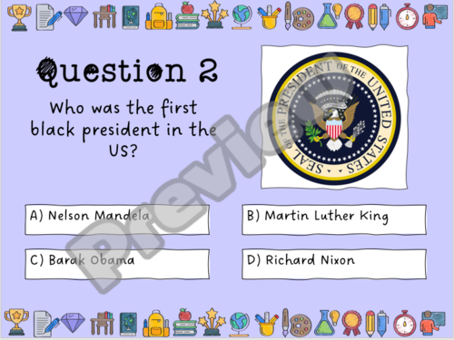 Black History Month Quiz | Teaching Resources