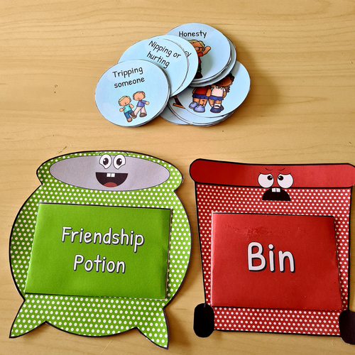 Elsa Support Friendship Potion Social Skills activity | Teaching Resources