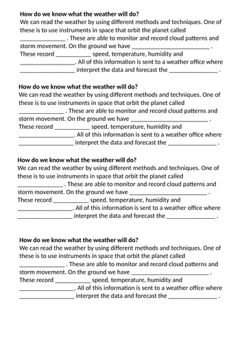 Geography KS3 Weather and Climate of the UK. Full SoW - 9 lessons ...