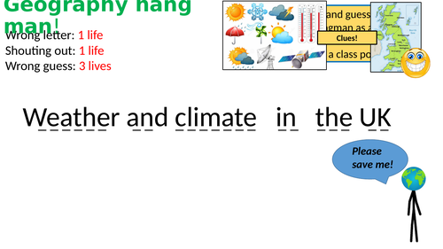 Geography KS3 Weather and Climate of the UK. Full SoW - 9 lessons ...