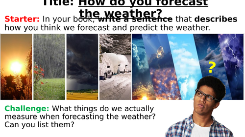 Geography KS3 Weather and Climate of the UK. Full SoW - 9 lessons ...
