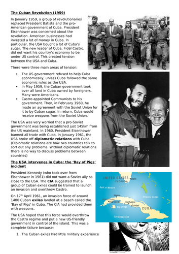 Cuba Bay of Pigs | Teaching Resources