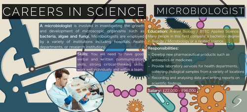 Careers in Science Displays | Teaching Resources