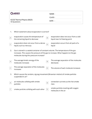 IGCSE Physics | Teaching Resources