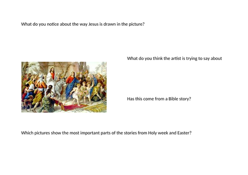 Why is Jesus inspiring to some people? Unit of work for year 3 and 4 ...