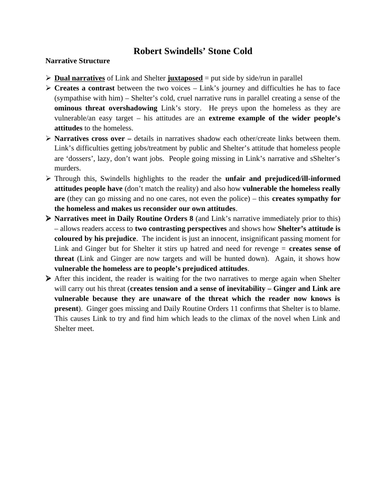 PPT lessons, worksheets and other materials on STONE COLD | Teaching ...