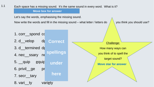 Year 5/6 spelling: word sets & lessons, Term 1 | Teaching Resources