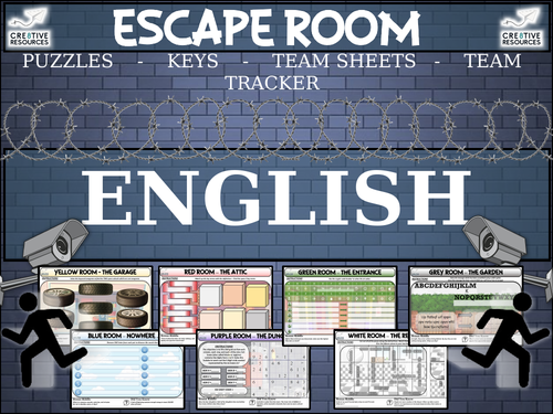 English Ks3 Escape Room | Teaching Resources