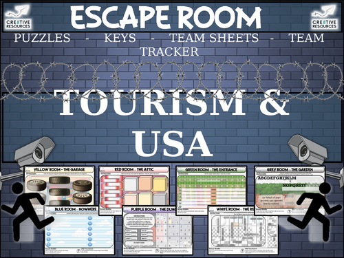 Tourism & America Escape Room | Teaching Resources