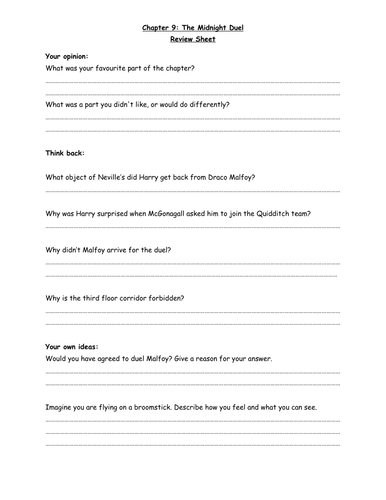 Harry Potter and the Philosopher's Stone Chapters 6-10 reading ...