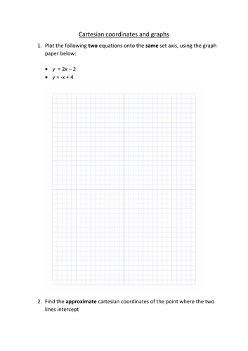 BTec Engineering - Cartesian coordinates and graphs (PowerPoint ...