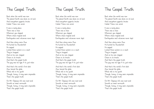 Hercules Video/Song comprehension | Teaching Resources