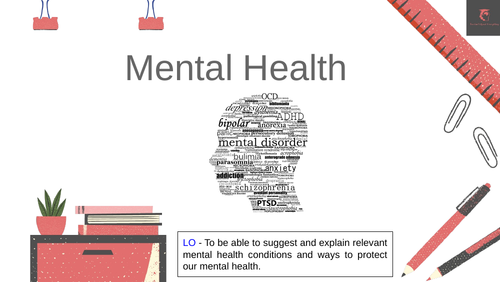 Mental Health Lesson PSHE | Teaching Resources