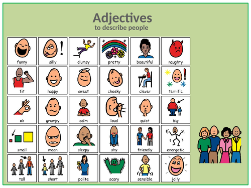 Visual adjectives to describe Materials and things | Teaching Resources