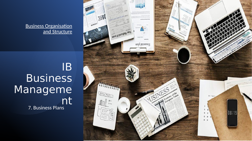 Business Management IB 1.1 - 7 Business Plans | Teaching Resources