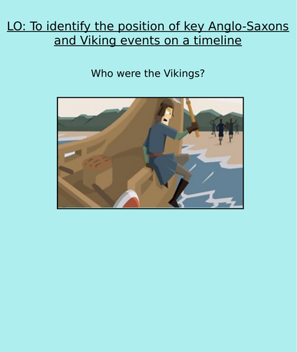 Complete 7 lesson Viking topic work | Teaching Resources