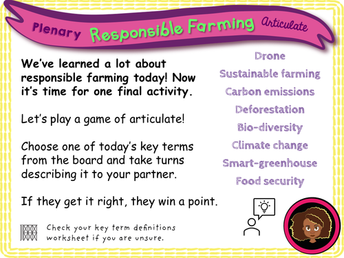 Sustainability - Food Security | Teaching Resources