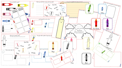 The day the crayons quit | Teaching Resources