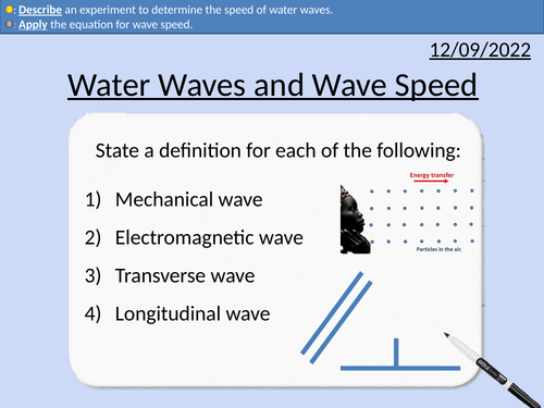 GCSE OCR Physics P5.1 Wave Behaviour | Teaching Resources