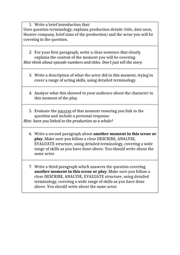 Live Theatre: The Bone Sparrow SOW | Teaching Resources