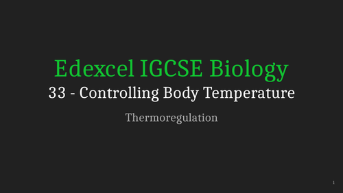 Edexcel IGCSE Double Award Science (Biology) Presentations - The ...