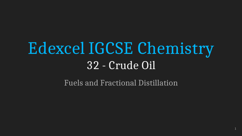 Edexcel IGCSE Double Award Science (Chemistry) Presentations - The ...