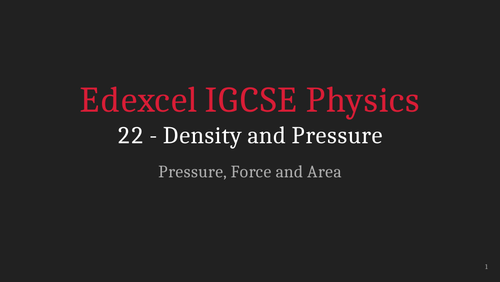 Edexcel IGCSE Double Award Science (Physics) Presentations - The ...