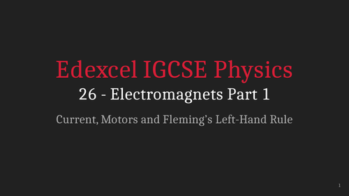Edexcel IGCSE Double Award Science (Physics) Presentations - The ...