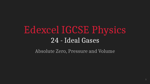 Edexcel IGCSE Double Award Science (Physics) Presentations - The ...