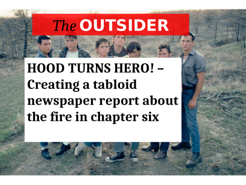 The Outsiders SE Hinton Complete Unit PPTs and Worksheets | Teaching ...
