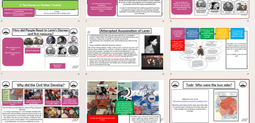 The Russian Civil War | Teaching Resources