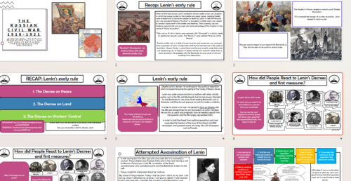 The Russian Civil War | Teaching Resources