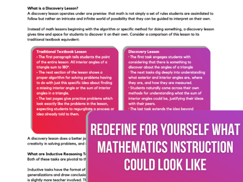Interior Angles Discovery Exploration | Teaching Resources