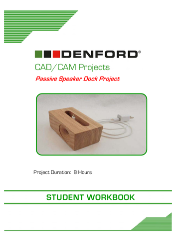 CAD CAM phone dock & speaker project | Teaching Resources