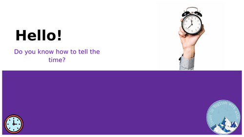 TELLING THE TIME | Teaching Resources