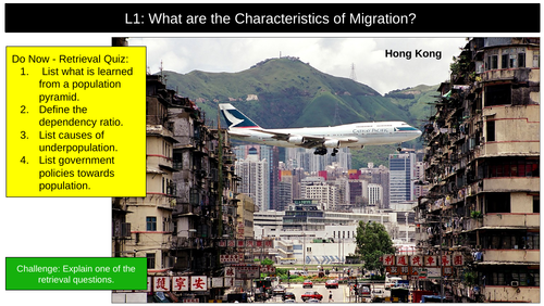 Migration IGCSE Cambridge | Teaching Resources