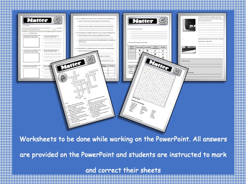 Kinetic Theory of Matter States of Matter and Change of State Distance ...