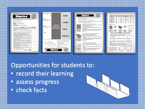 Kinetic Theory of Matter States of Matter and Change of State Distance ...