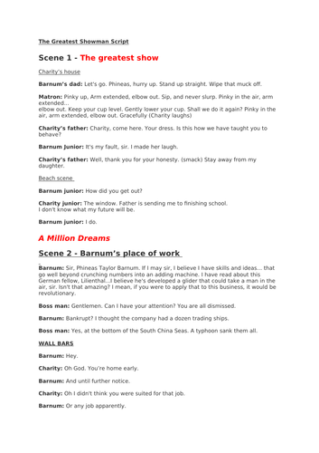 Year 6 End of Year Production script - Greatest Show | Teaching Resources