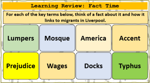 Migrants in Britain - Immigration Liverpool - GCSE History Edexcel ...